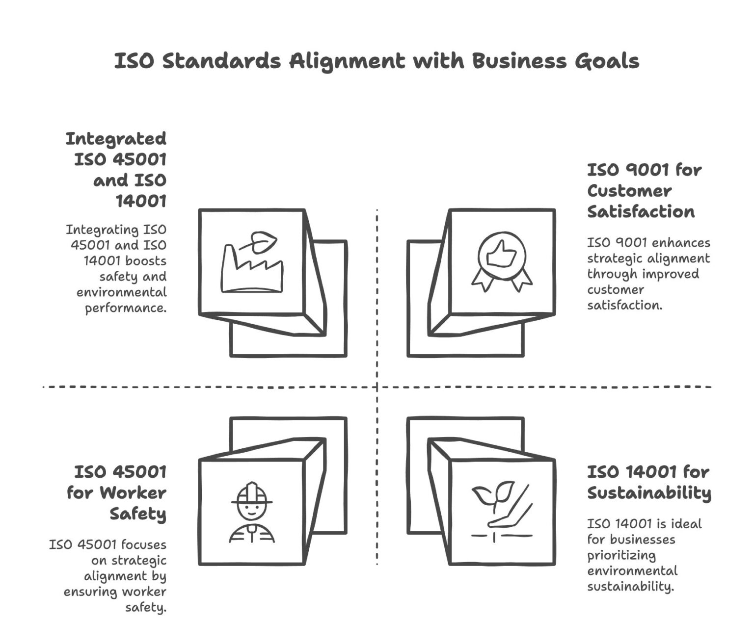 ISO 9001 vs ISO 45001 vs ISO 14001: Which Certification is Right for You? - SafeWrite